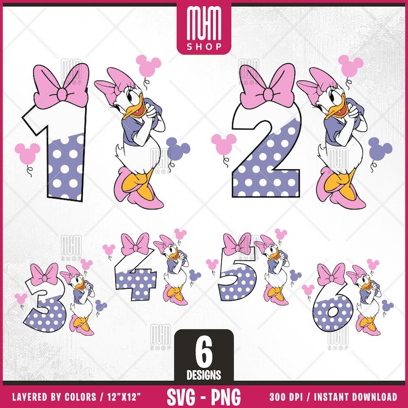 Daisy Duck Birthday - Etsy
