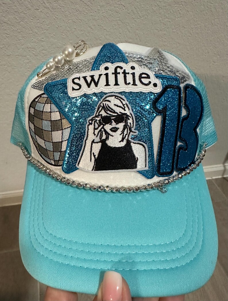 Blue Swiftie Trucker Hat. - Etsy
