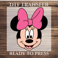 Minnie Mouse Iron On - Etsy