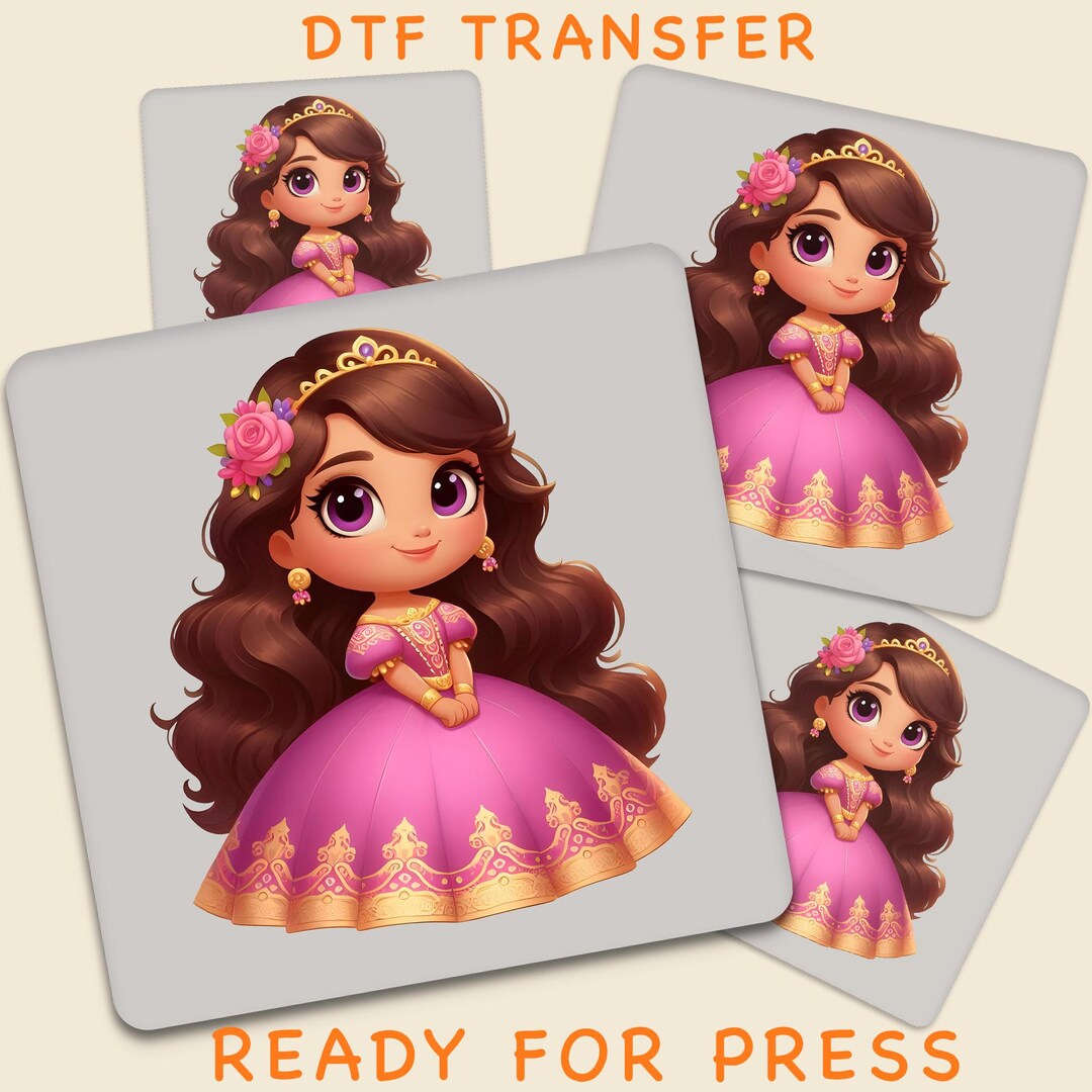 Disney Princess Elena DTF Transfer, Baby Royal Princess Elena Ready to ...