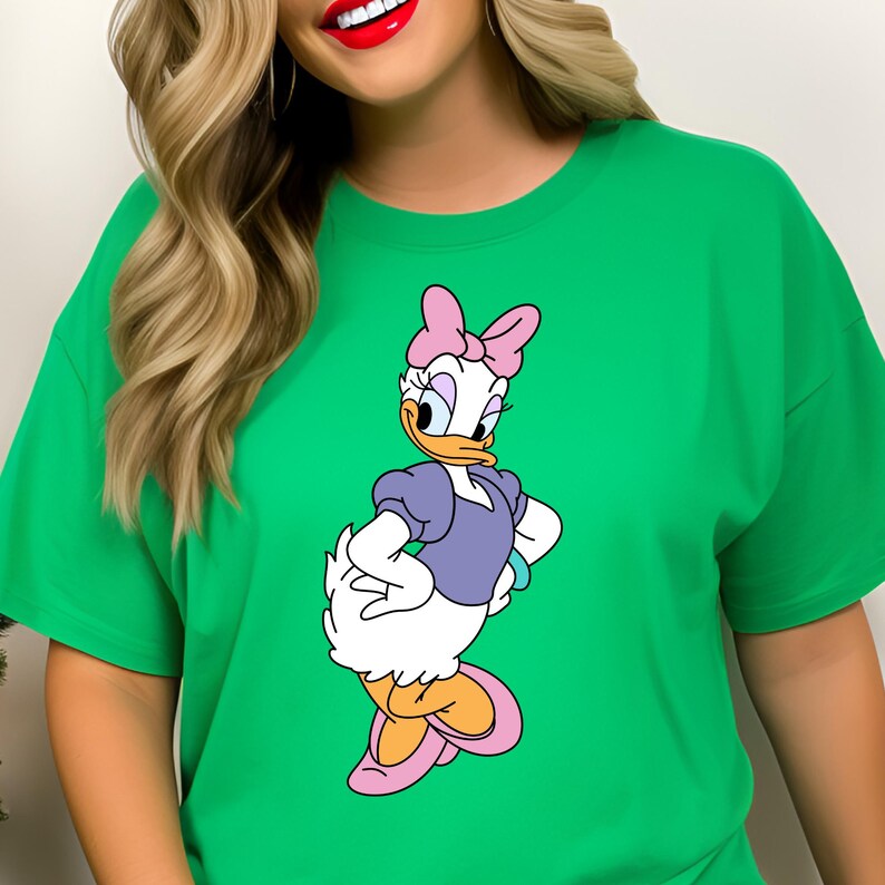 Disney Daisy Duck Direct to Film, Disney Friends DTF Ready to Press ...