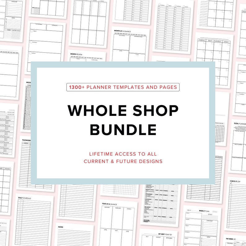 Printable Daily Outfit Tracker: Fashion Planner (A4, A5, US Letter ...