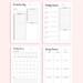 Printable Life Planner, Undated Life Planner, Printable Planner Bundle ...