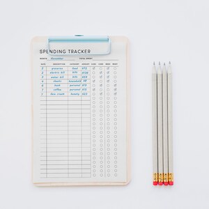 Daily Spending Tracker Printable, Digital Expense Tracker, Budget ...