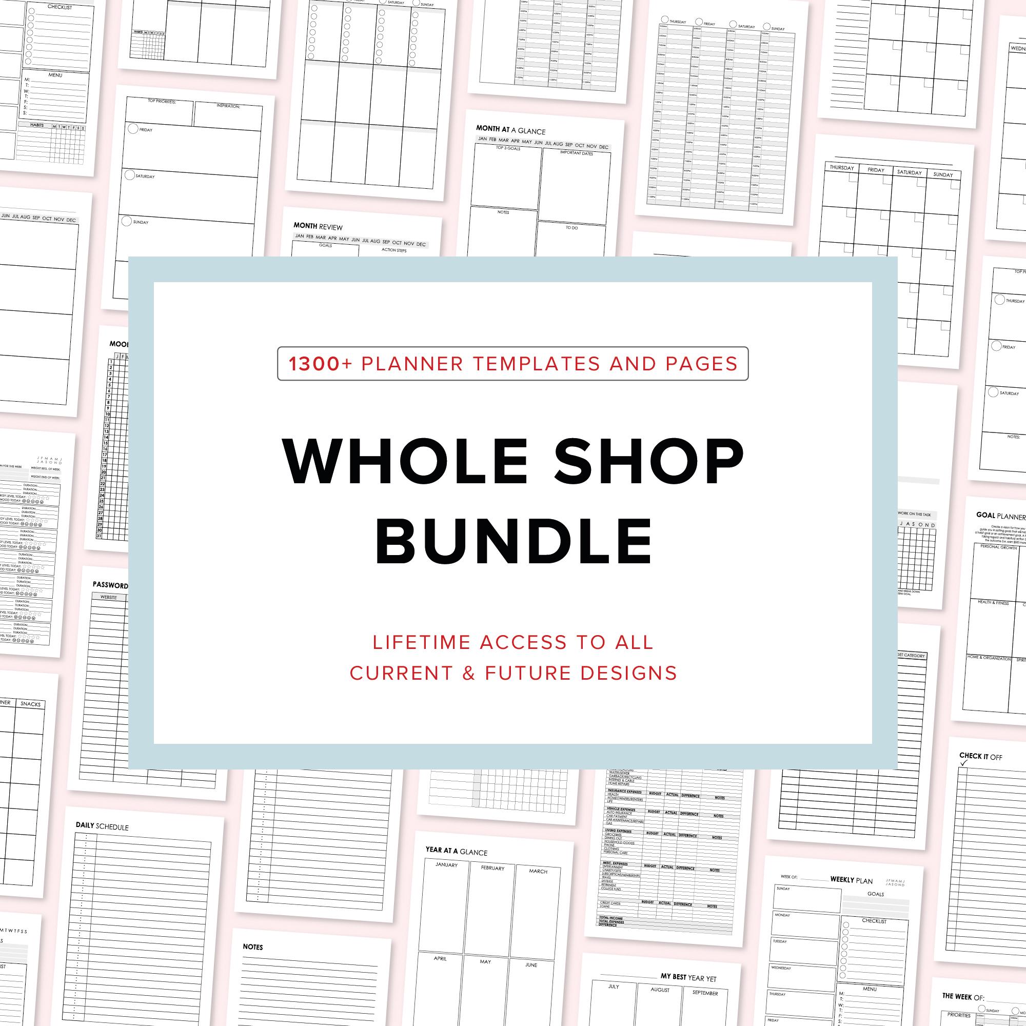Printable Small Business Order Form Template: A4/a5/letter (PDF ...