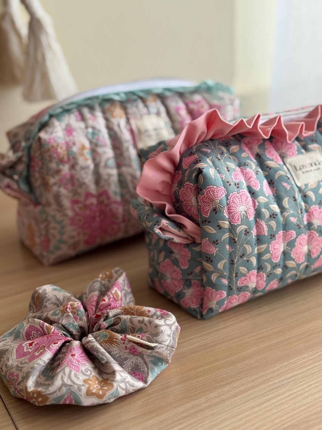 Cosmetic Bag, Toiletry Bags, Handmade Bags, Textile Cosmetic Bags. - Etsy