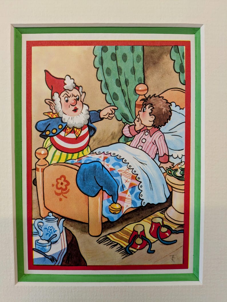 Noddy Art | Original Book Page | Noddy & Big Ears | Original ...