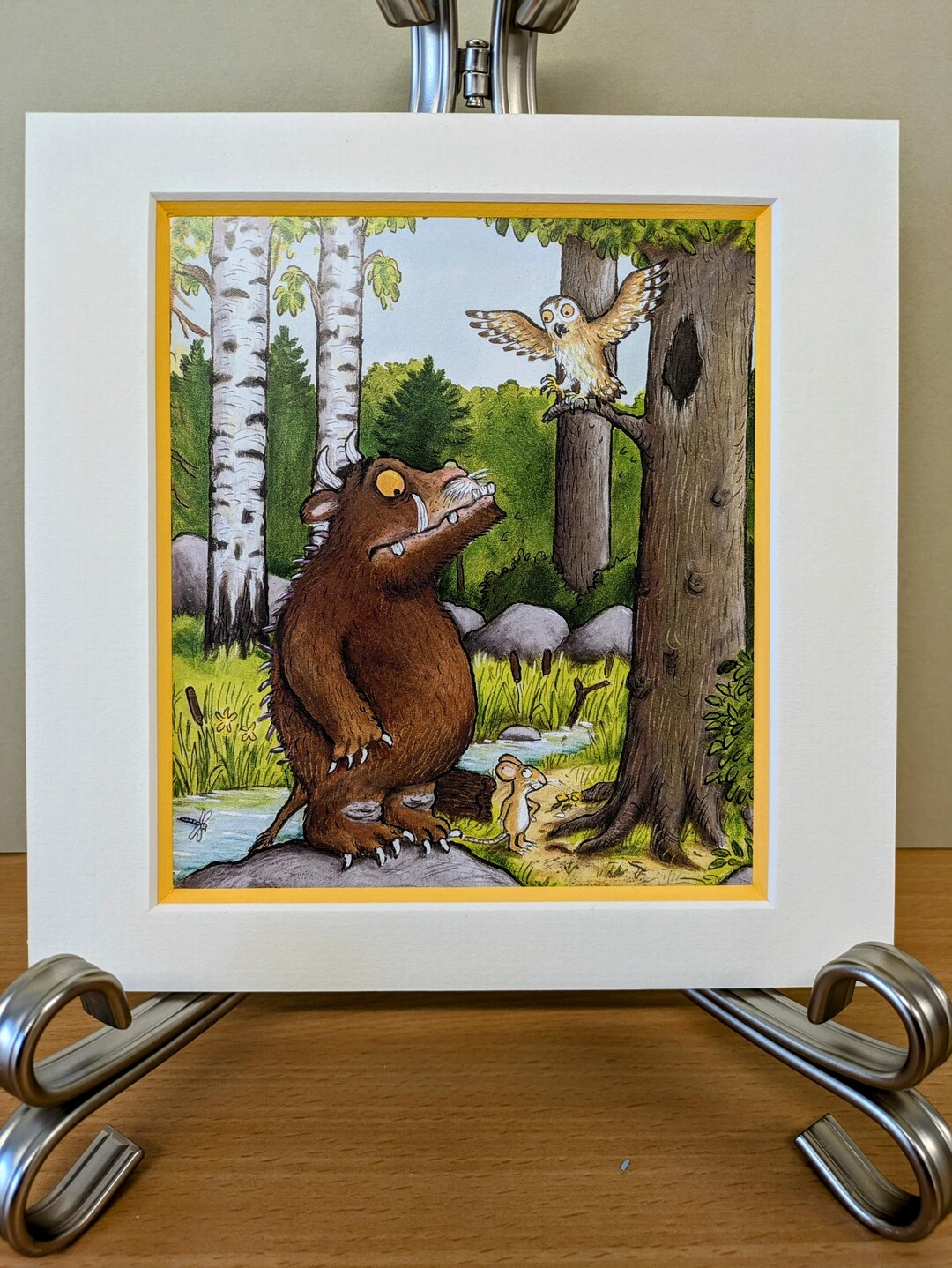 The Gruffalo Original Book Page Original Illustration the Gruffalo ...