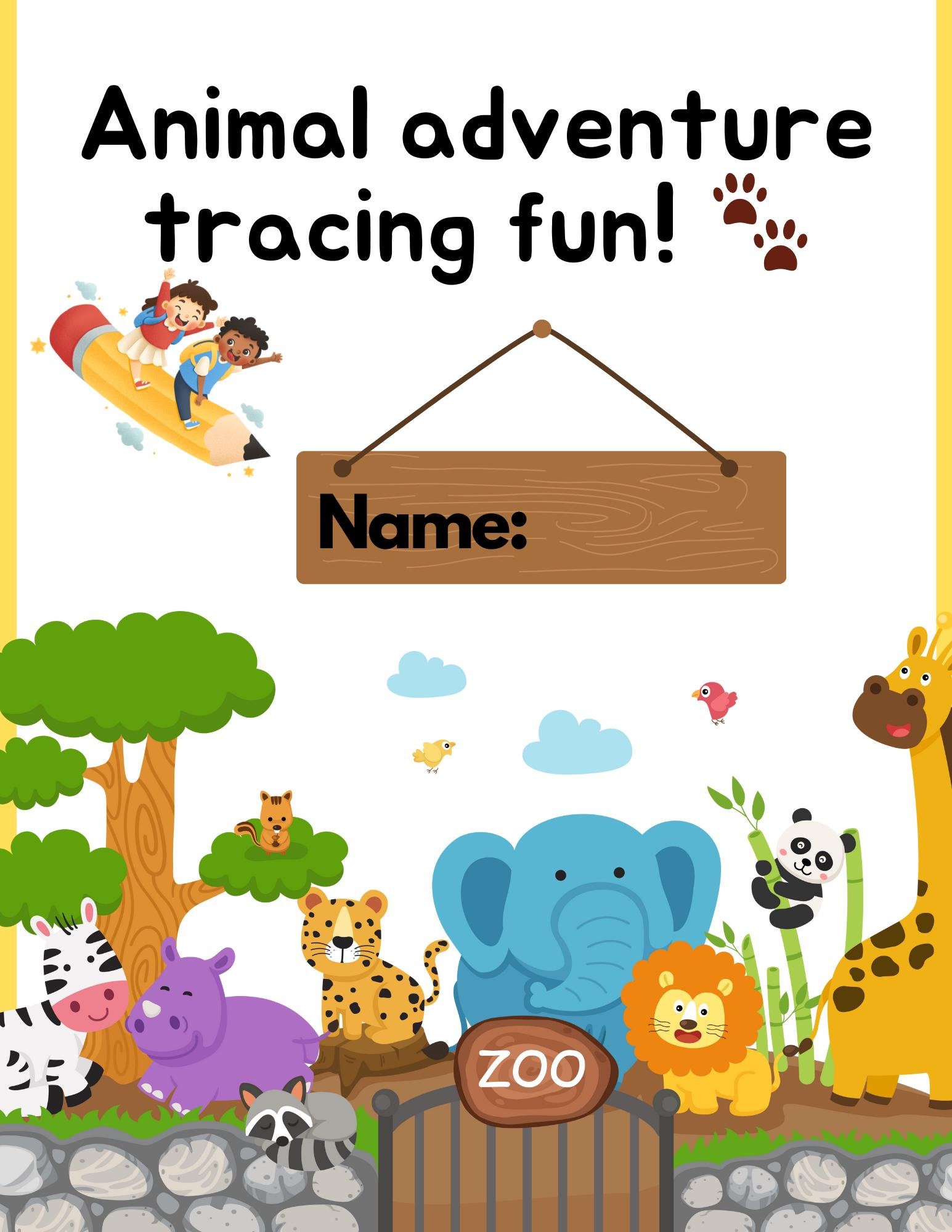 Educational Tracing Worksheets for Kids | Printable Activities ...