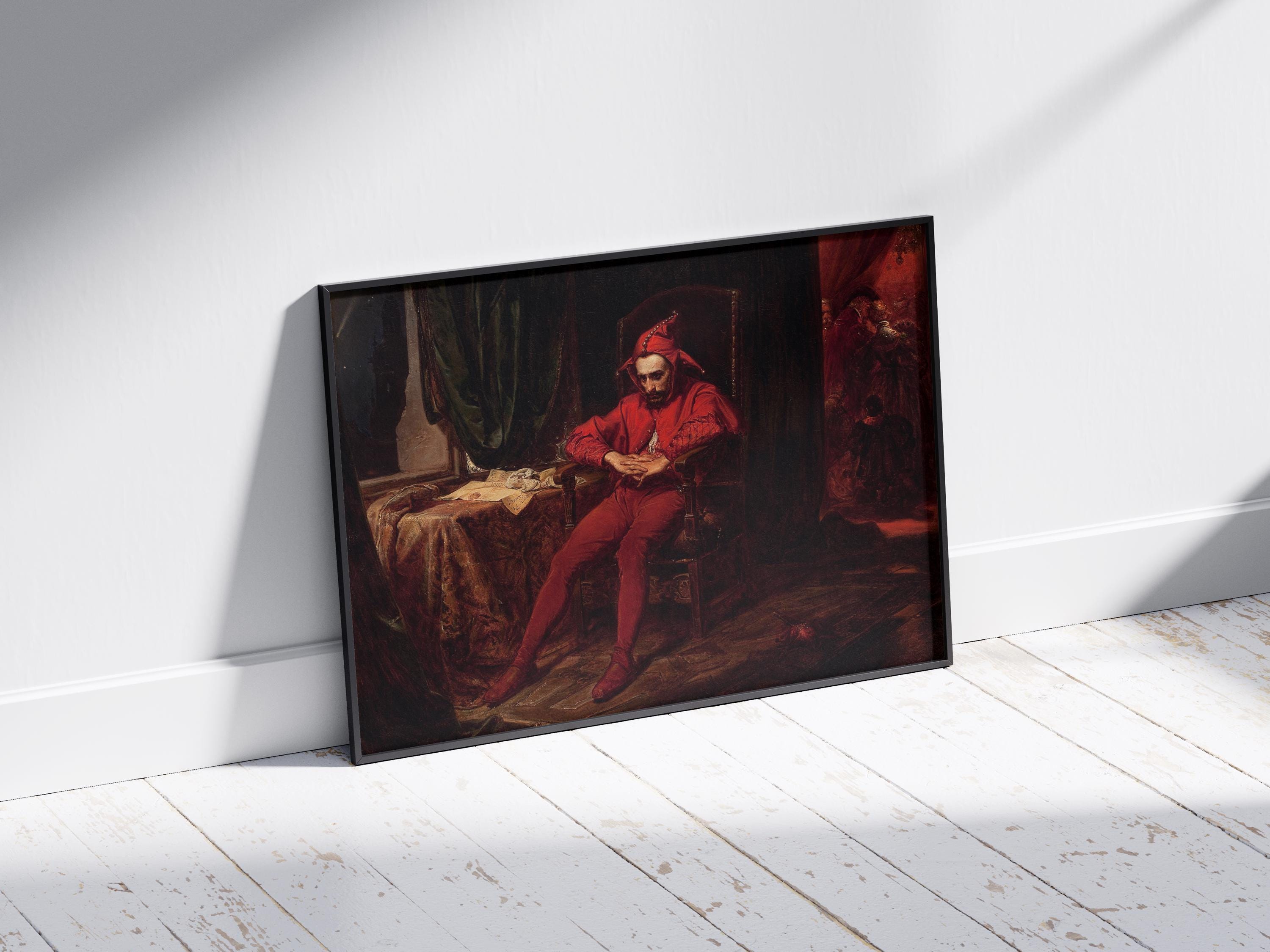 Art Print Stanczyk Print Jan Matejko Art Poster Masterpiece Clown Art ...
