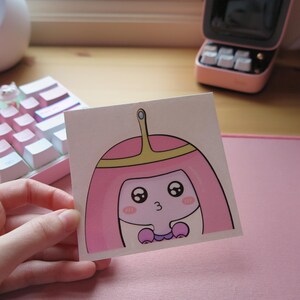 Princess Bubblegum Adventure Time Laptop Car Decal/sticker - Etsy