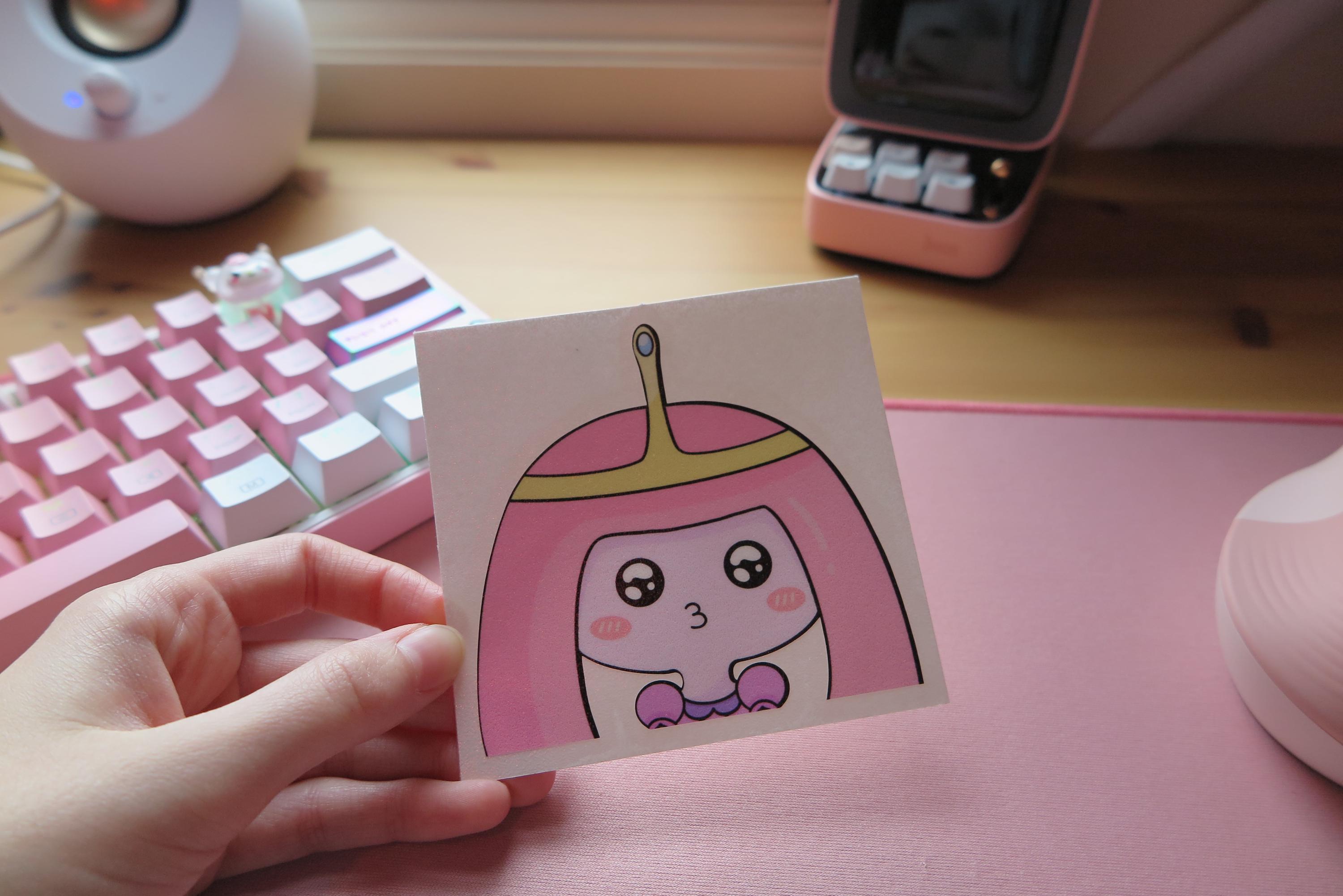 Princess Bubblegum Adventure Time Laptop Car Decal/sticker - Etsy