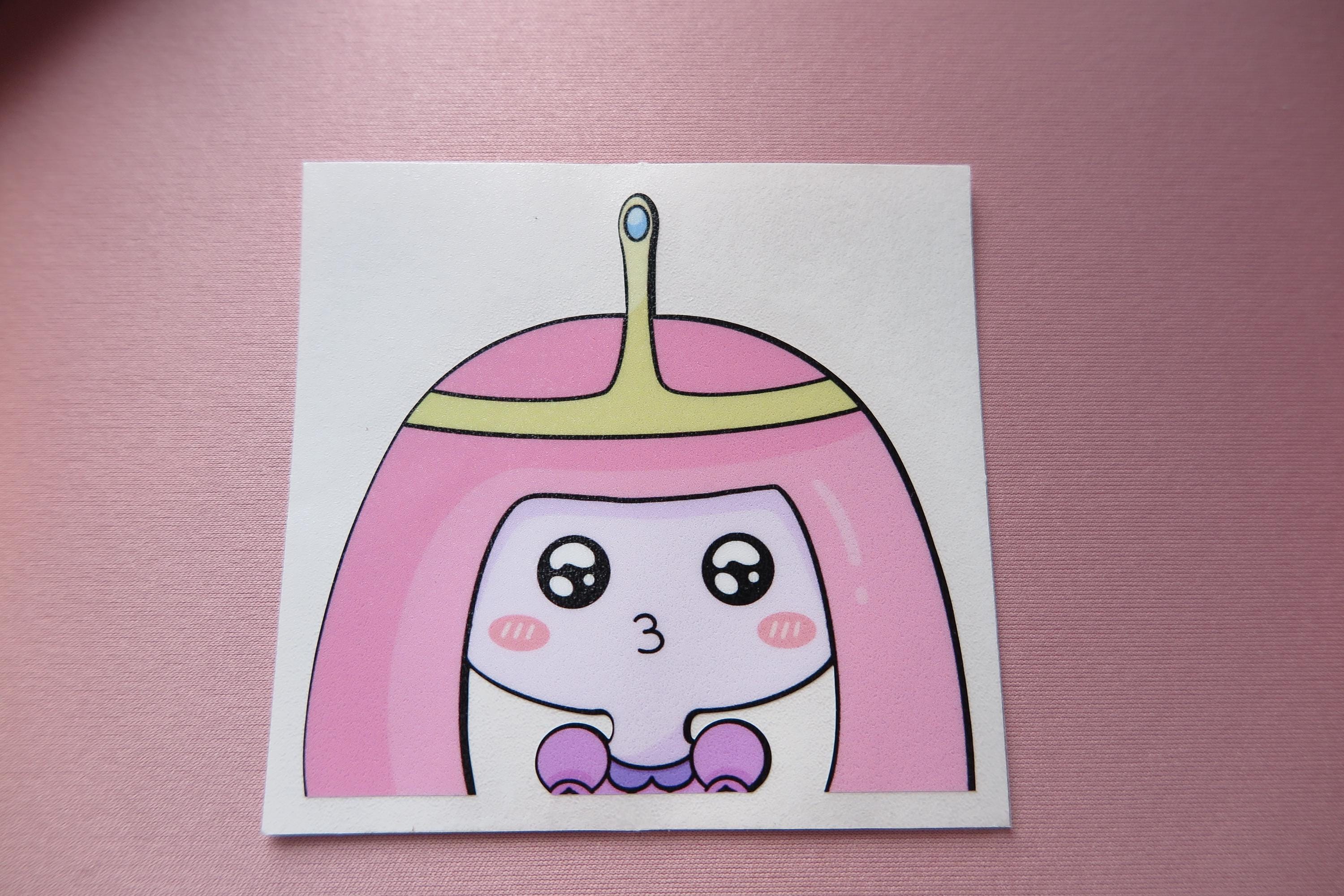 Princess Bubblegum Adventure Time Laptop Car Decal/sticker - Etsy