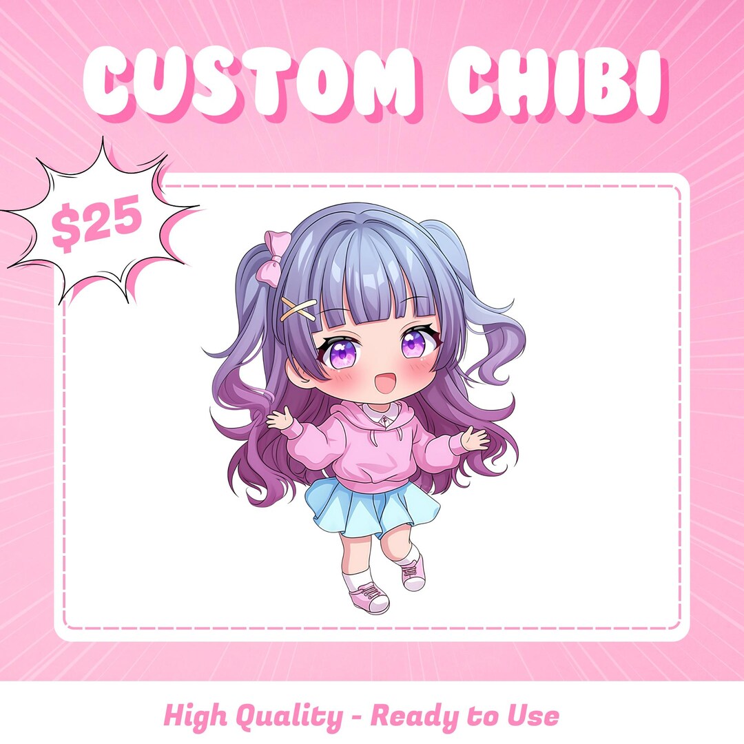 Custom Chibi Anime High Quality Custom Chibi Anime Art Original ...
