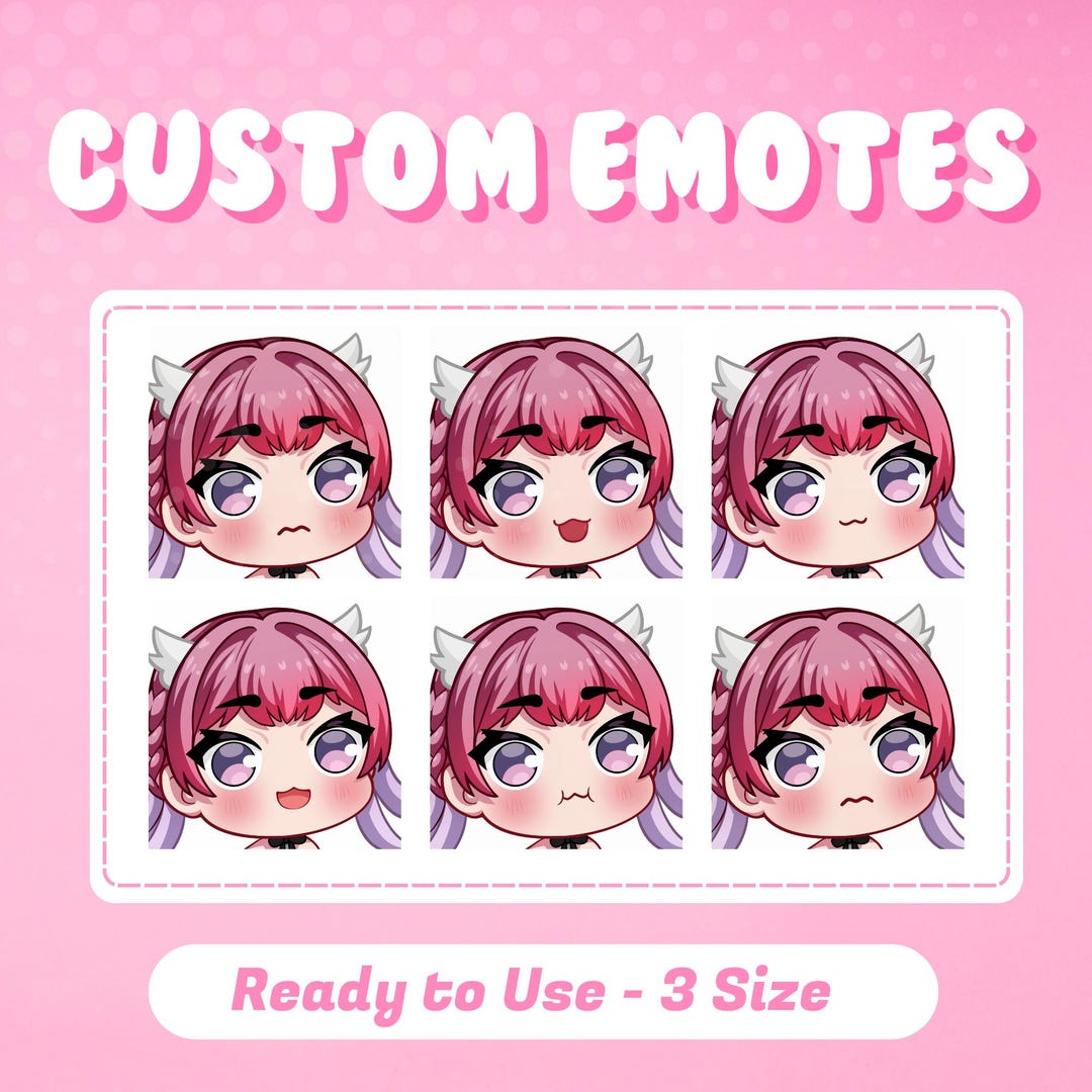 Custom Twitch Emotes Animated Emotes Twitch Emote for Streamer Animal ...