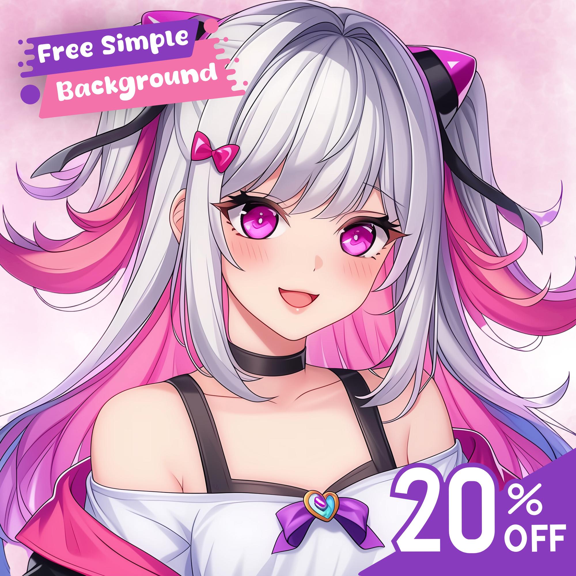 Custom Vtuber Model | Vtuber | Pngtuber | Vtuber Character | Live2d ...