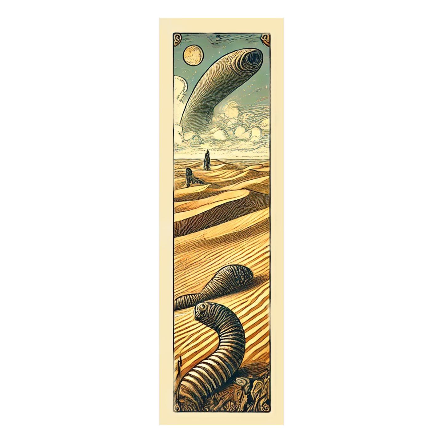 Dune Bookmark, Frank Herbert, Sci-fi Bookmark, Vintage, Book Lover ...