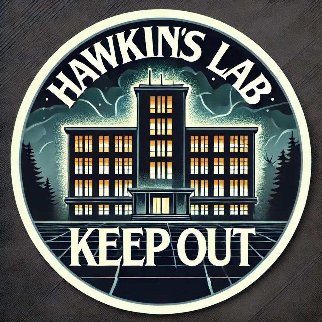 Stranger Things, Sci Fi Sticker, Scary Sticker, Waterproof Sticker ...