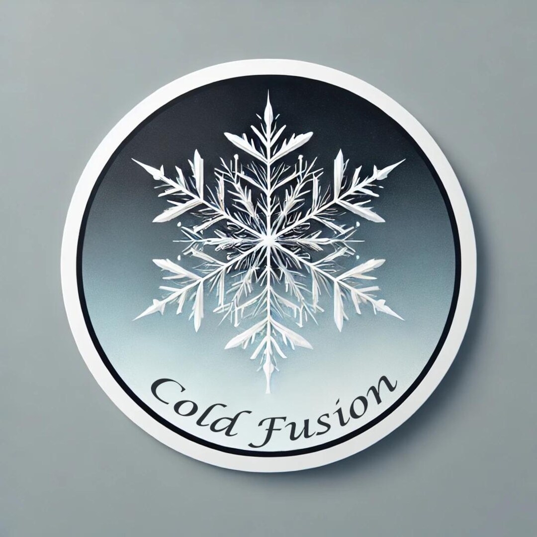 Cold Fusion Sticker, Science-inspired Sticker, Fusion Technology ...