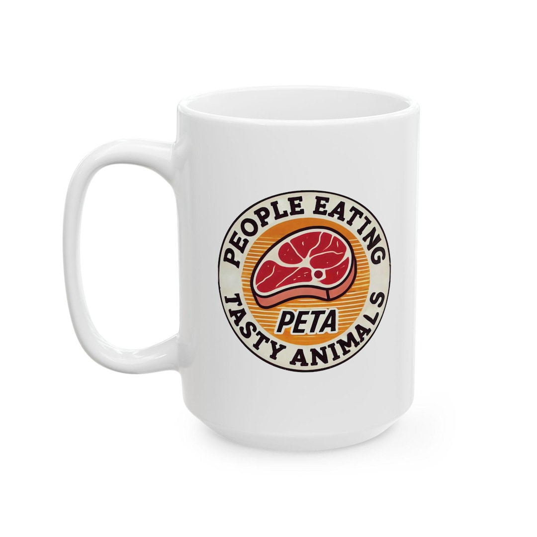 PETA People Eating Tasty Animals, PETA Parody, Funny T Shirt, Short ...