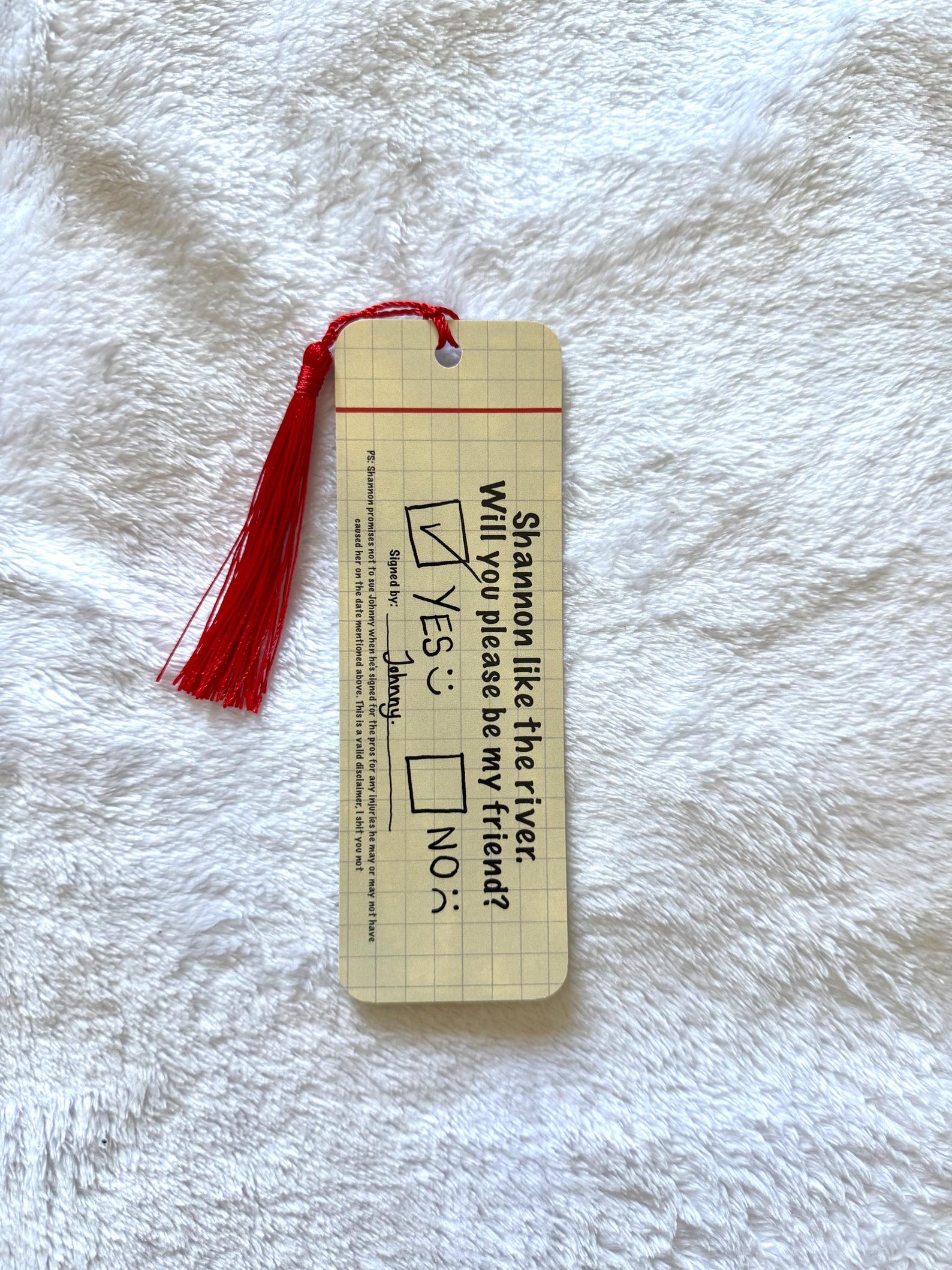 Johnny’s Note Bookmark | Binding 13 Inspired | Boys of Tommen | Tommen ...