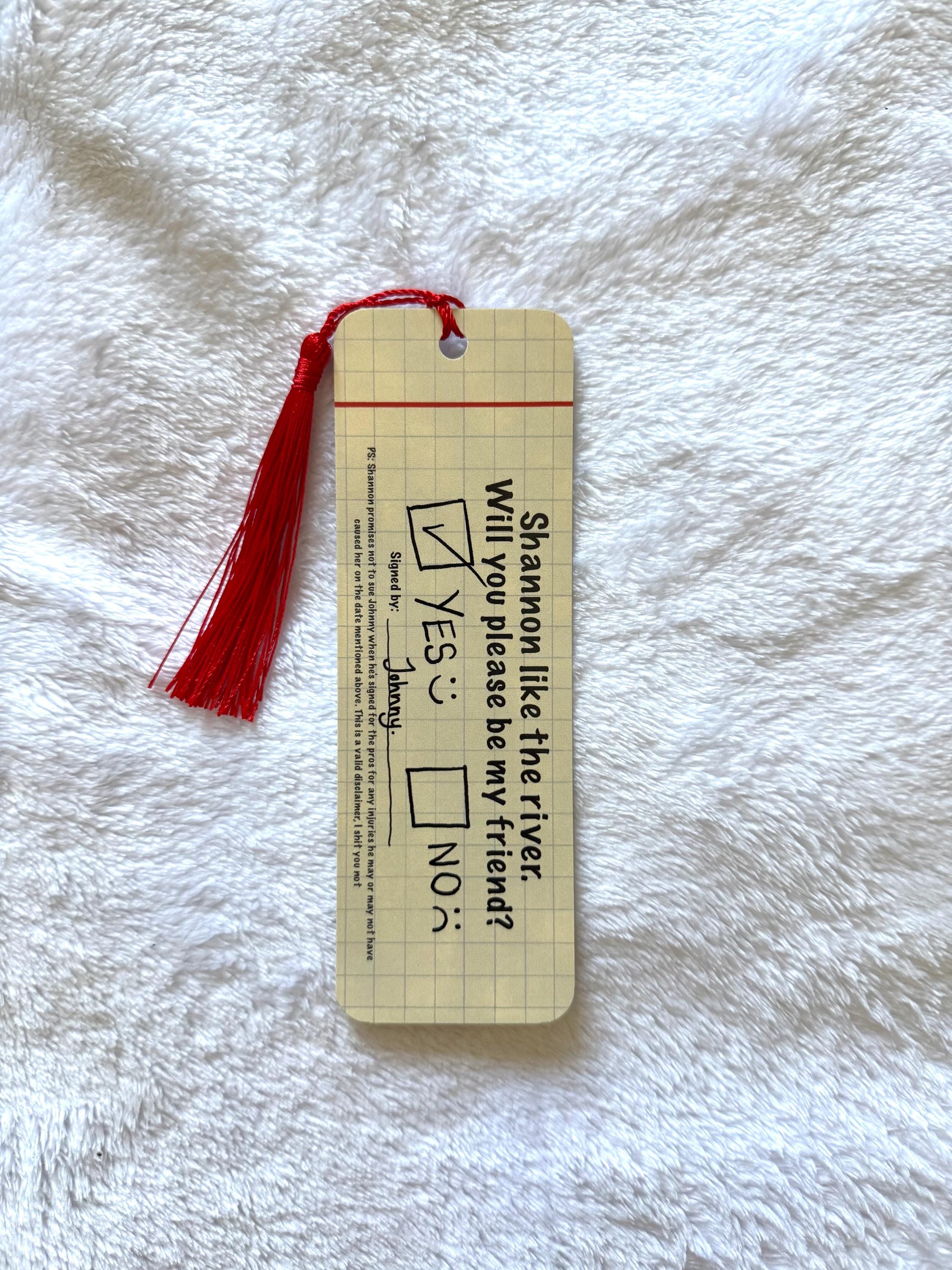 Johnny’s Note Bookmark | Binding 13 Inspired | Boys of Tommen | Tommen ...