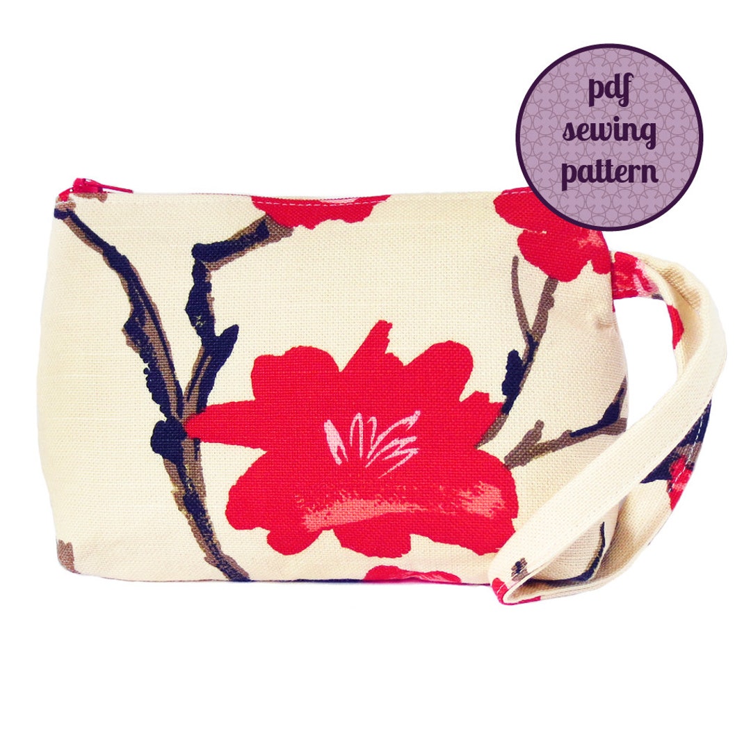 Sewing Pattern - Wallet Wristlet (PDF for Immediate Download) - Etsy