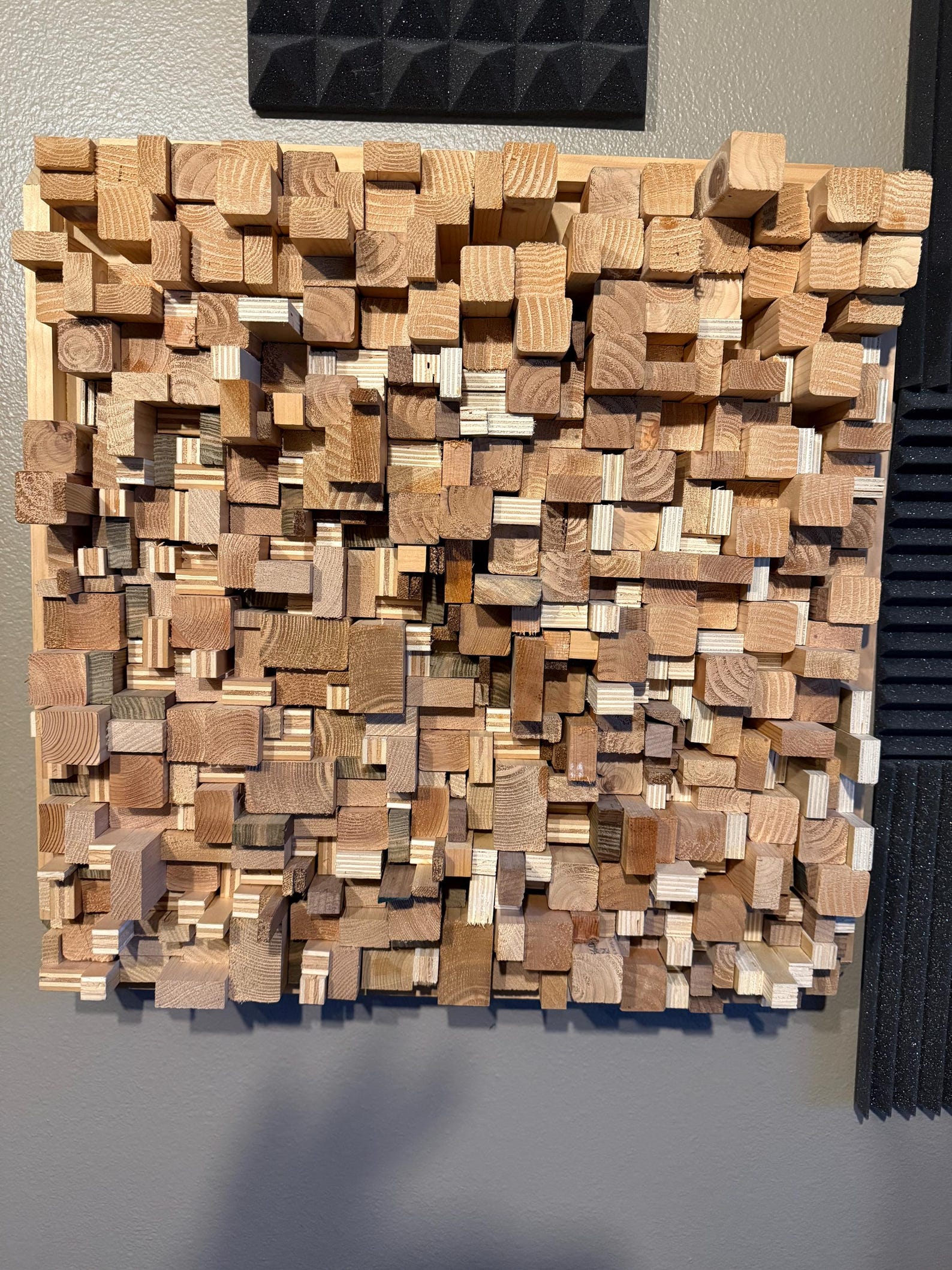 Acoustic Sound Panel, Sound Diffuser Panel, Wall Art Decor - Etsy