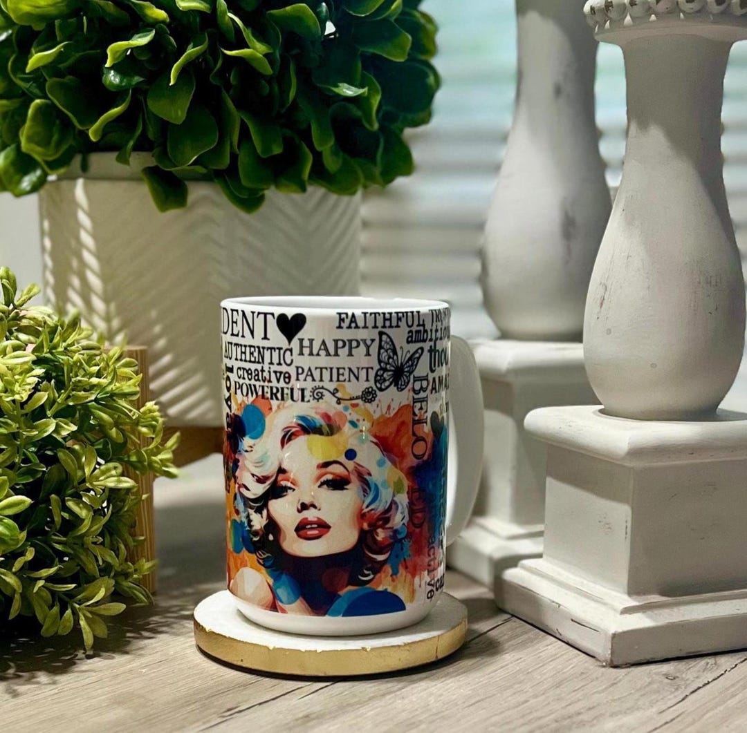 Positive Affirmation Mug, Motivational Coffee Mug, 15oz Ceramic Mug ...