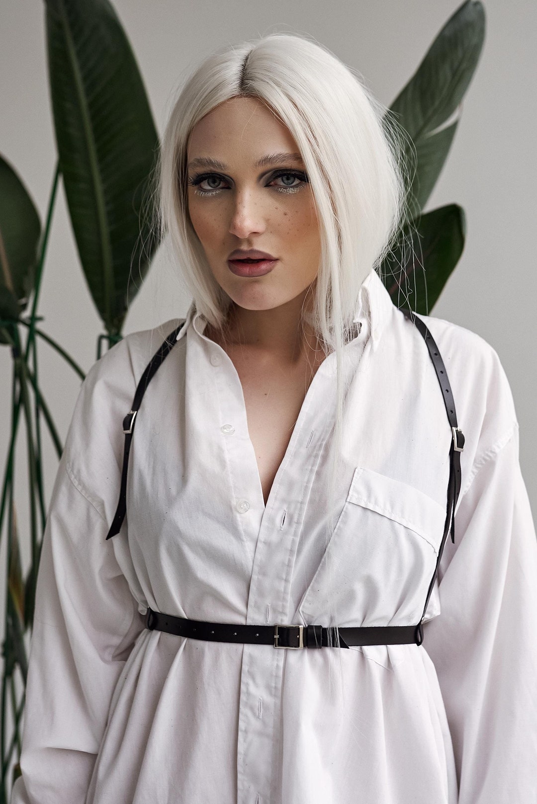 Leather Harness, Chest Harness Accessories, Leather Belt Harness ...