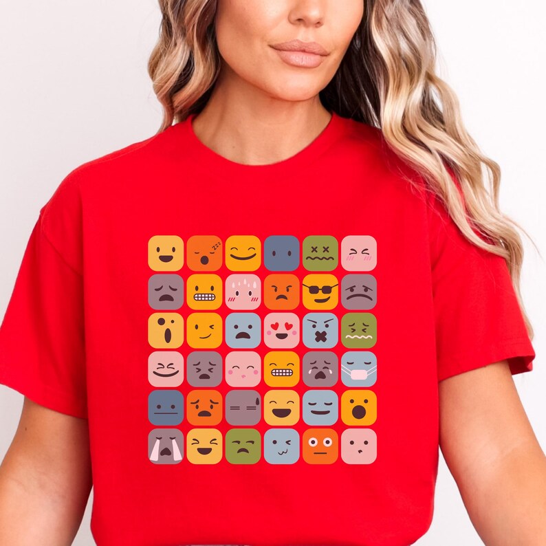 Custom Emoji Shirt, Emoji Shirt, Emoji Day Shirt, Emoji Party Shirt ...