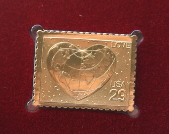 22k gold stamps | Etsy