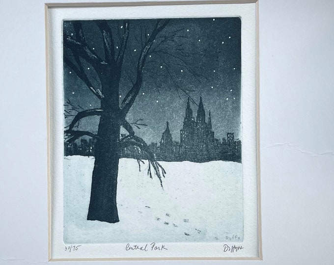 Stephen Francis Duffy Etching - Signed and Numbered - New York City's ...