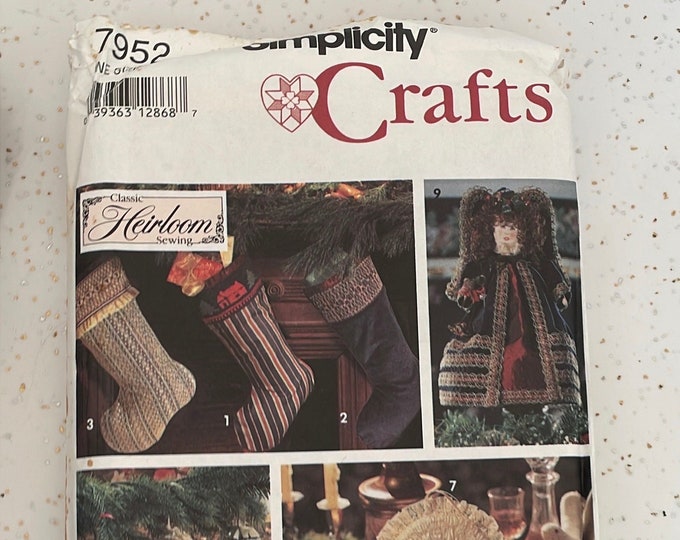 UNCUT Sewing Pattern - Simplicity Crafts Sewing Pattern 7952 ...