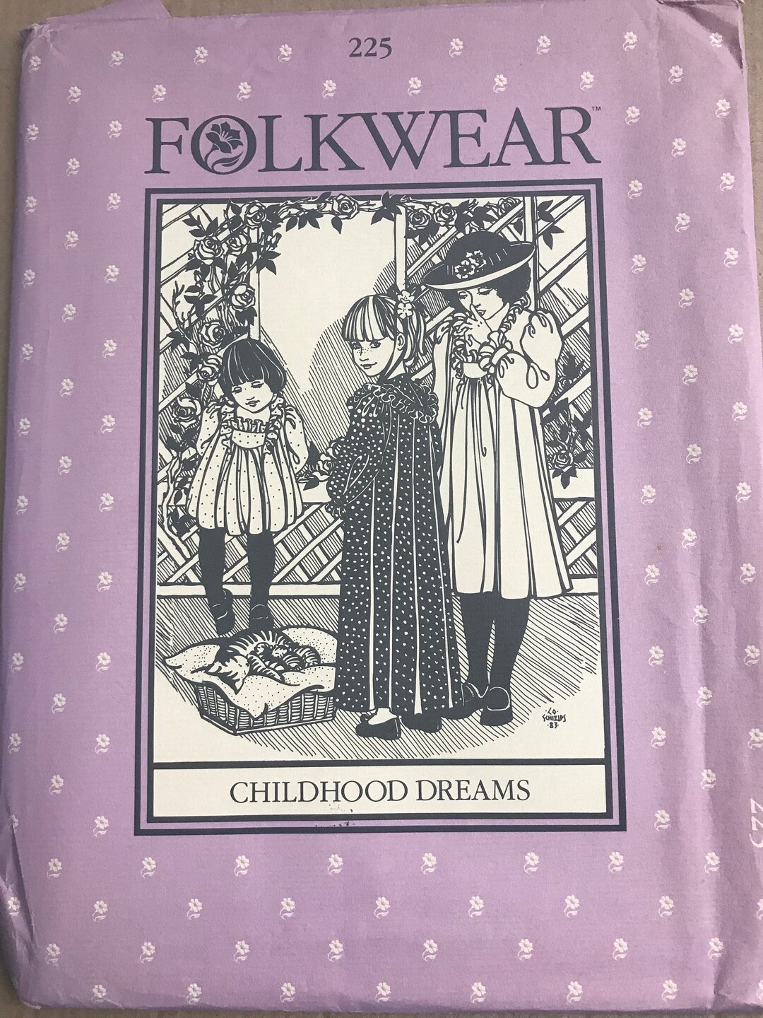 RARE Folkwear Sewing Pattern #225 - Uncut - Sewing Pattern - Childhood ...