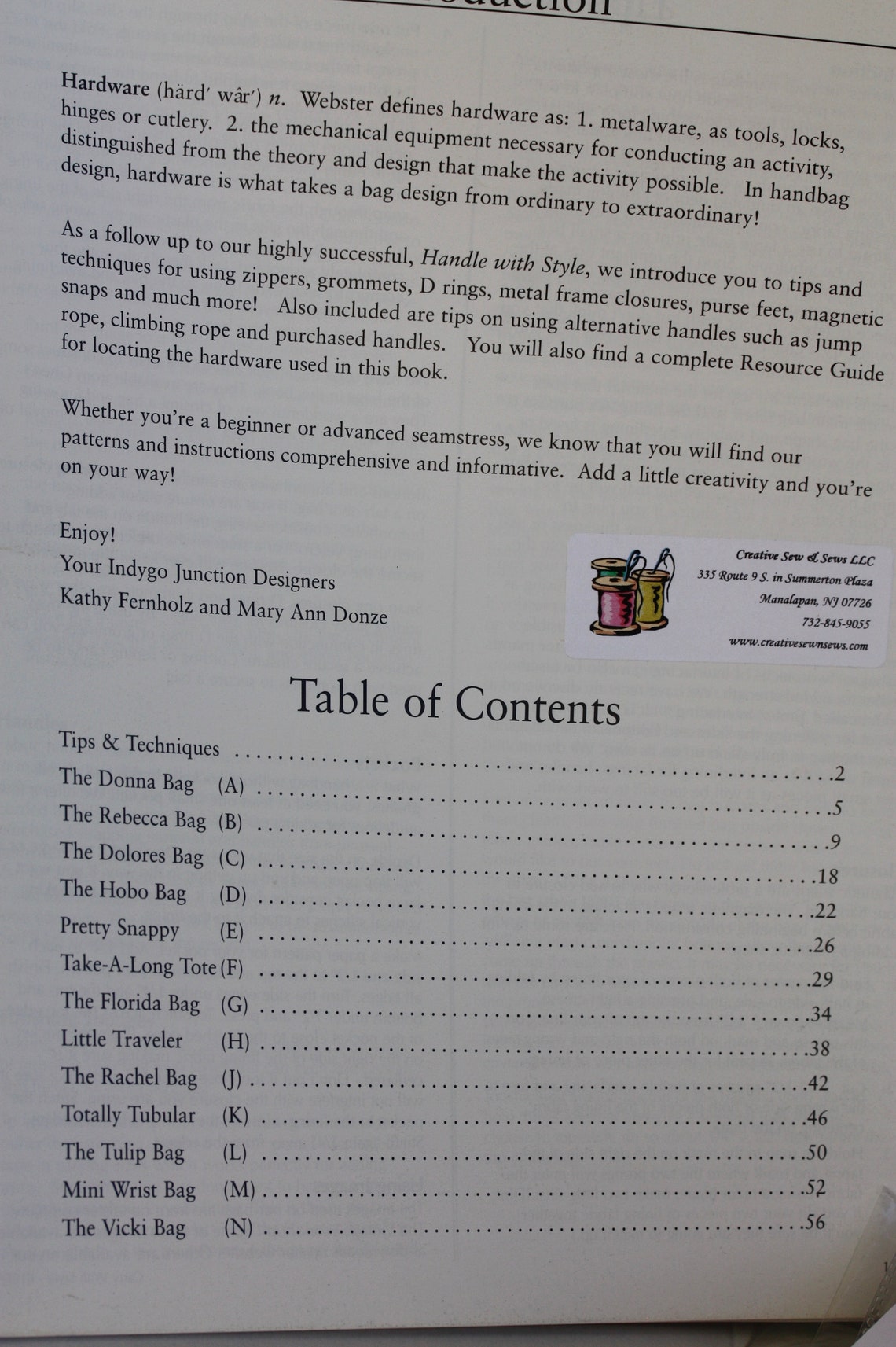 UNCUT Sewing Pattern - Indygo Junction - 13 Patterns for Creating 28 ...