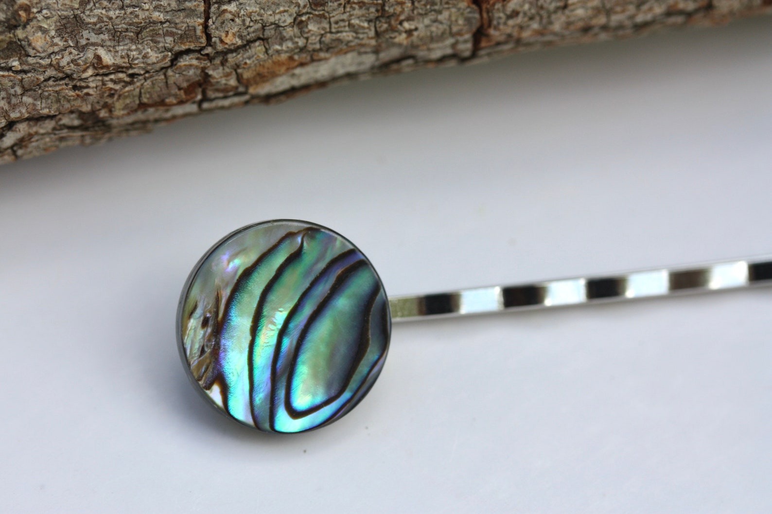 Abalone Shell Stud Earrings - Etsy