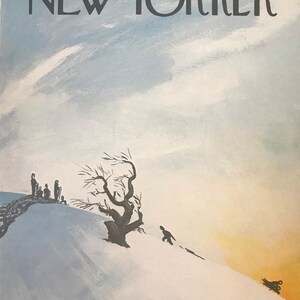 January 10, 1970 - the NEW YORKER Magazine Original Cover - Getz - Etsy