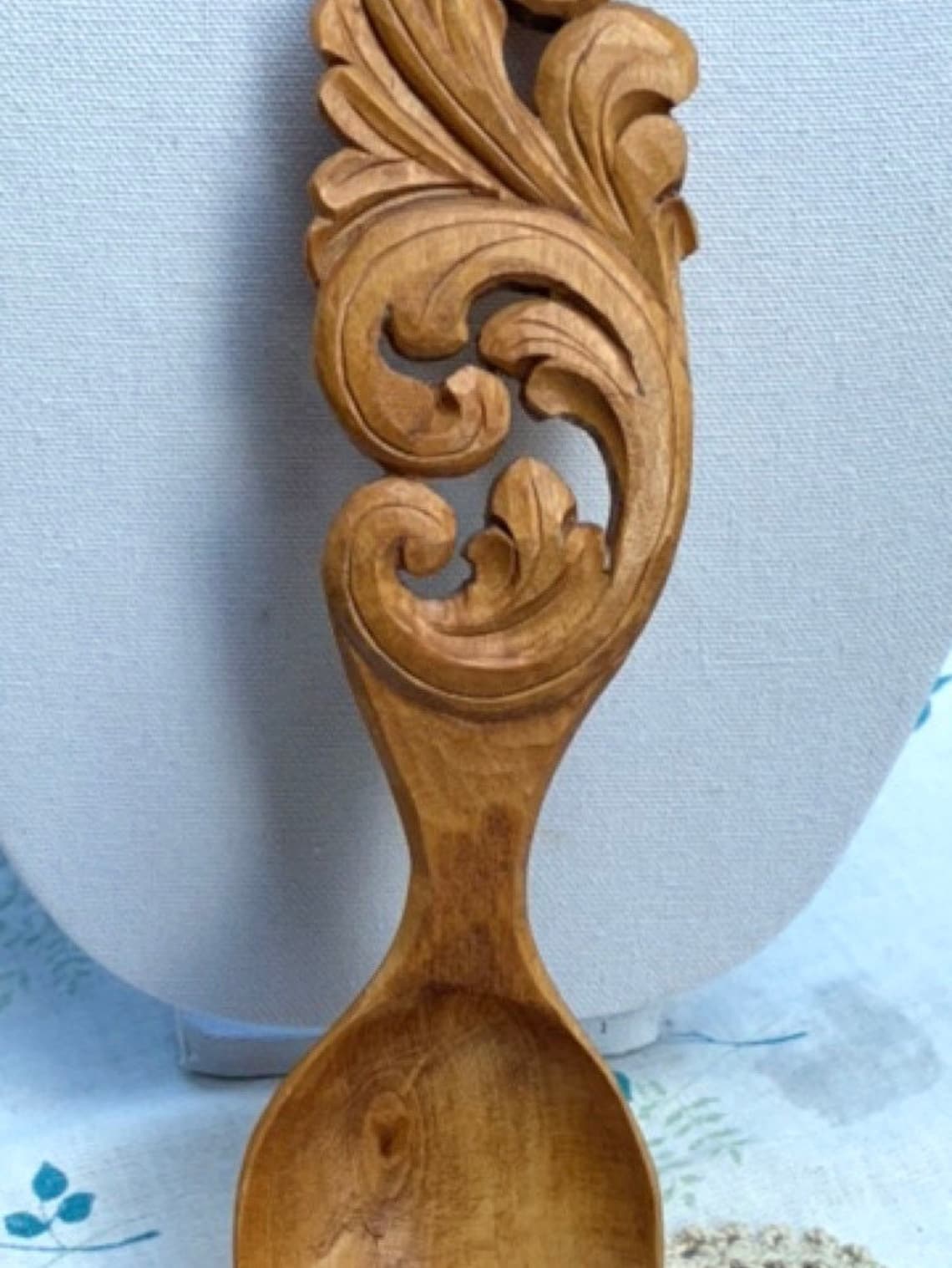 Stunning Intricately Carved Wooden Spoon - Etsy