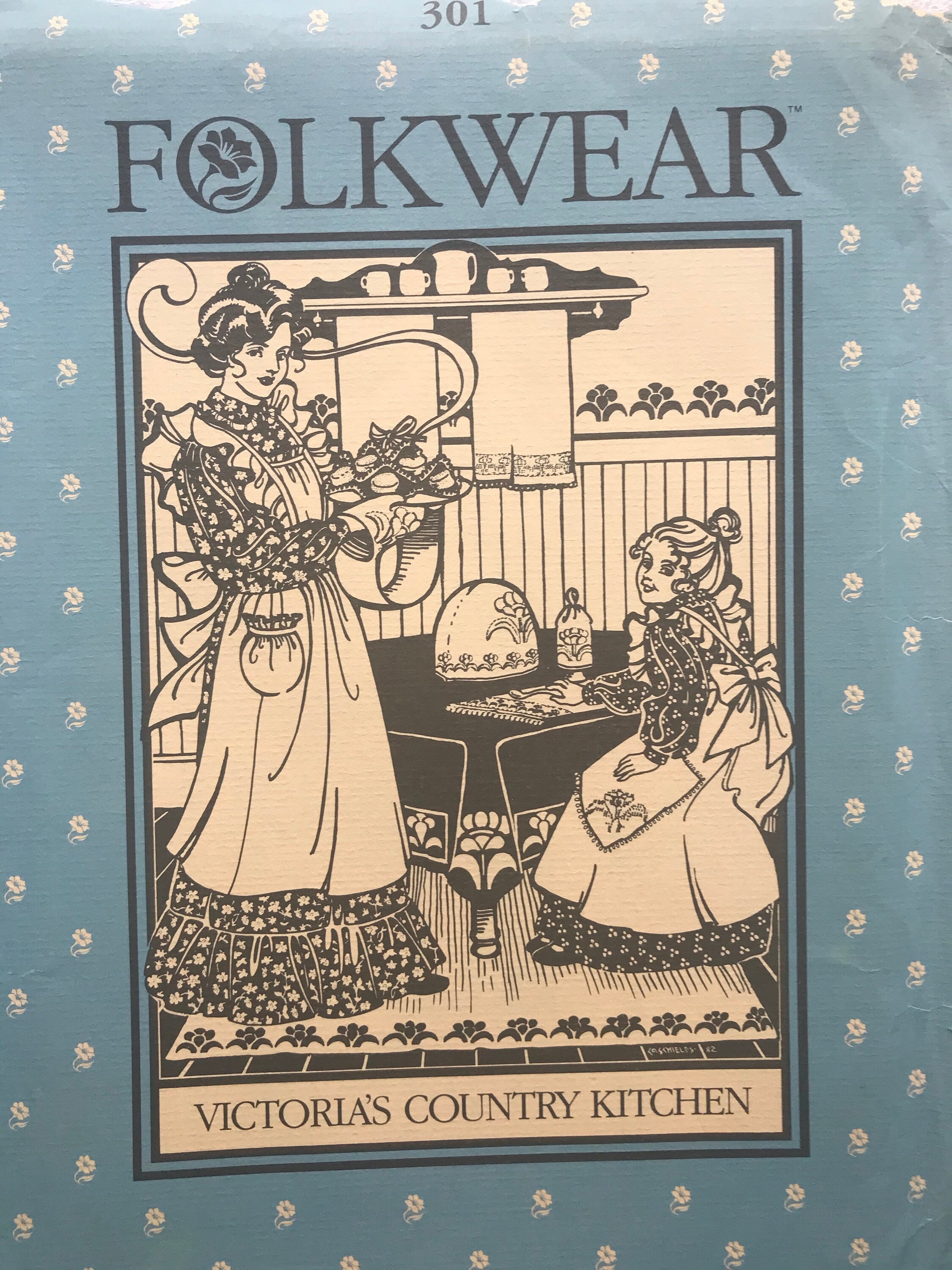 RARE Folkwear sewing pattern 301 uncut Uncut Sewing | Etsy