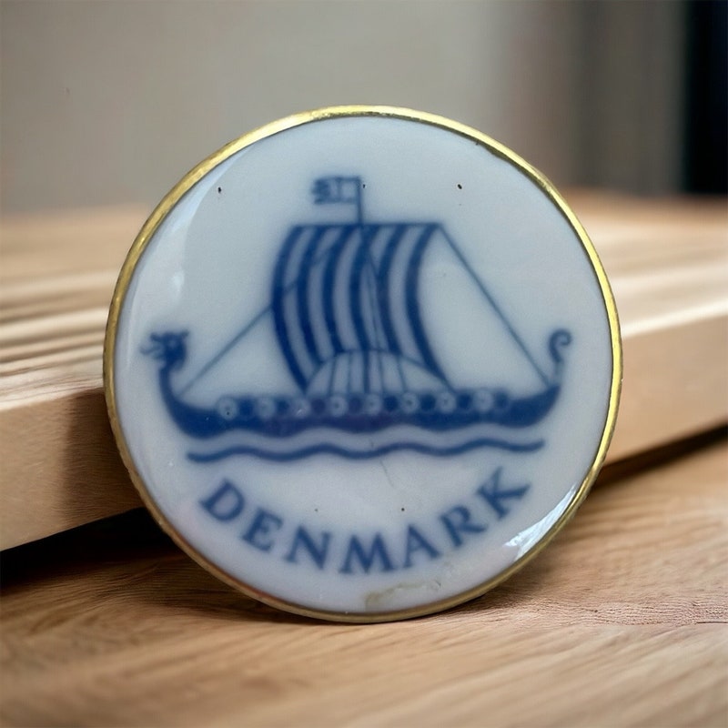 Viking Ship Pin - Etsy