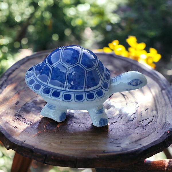 Porcelain Turtle - Etsy