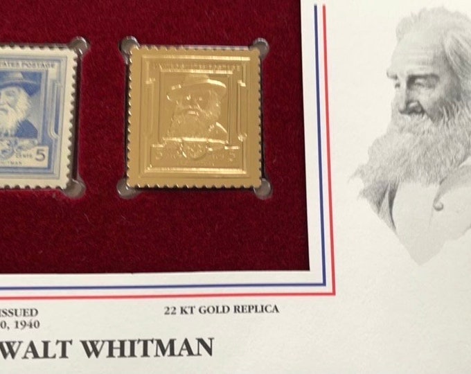 RARE 1938 Benjamin Franklin One-half Cent Stamp Mint Cond & 22K Gold ...