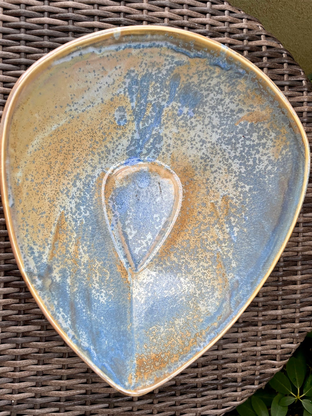 Stunning and Unique Large 13" Textured Vintage Pottery Bowl - Signed ...