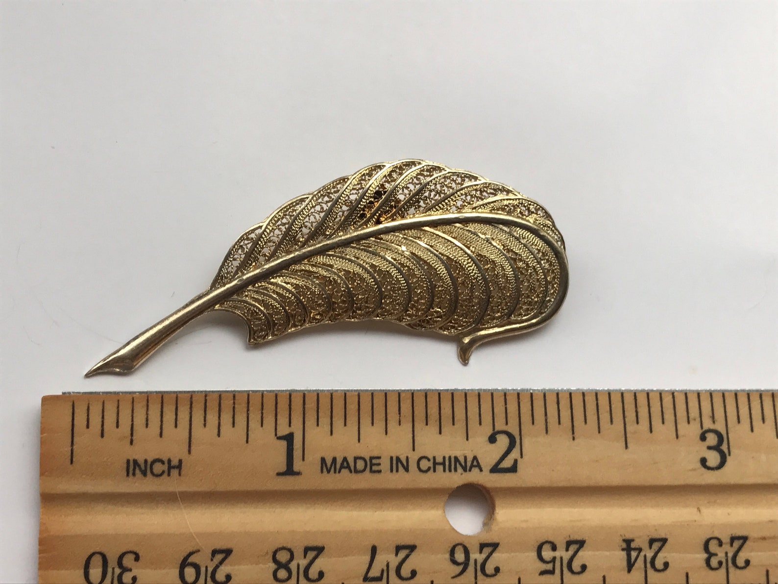 Stunning Vintage Signed Topazio Portugal Sterling Silver 925 Filigree ...