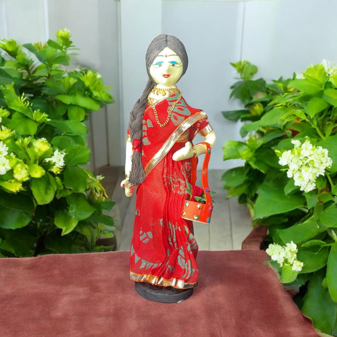 Vintage Collectible Handmade Stunning Traditional Doll From India ...