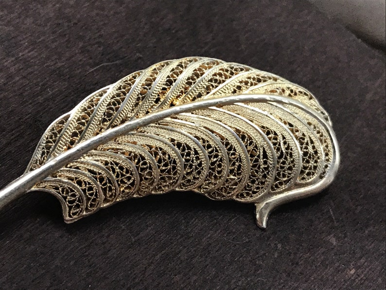 Stunning Vintage Signed Topazio Portugal Sterling Silver 925 Filigree ...