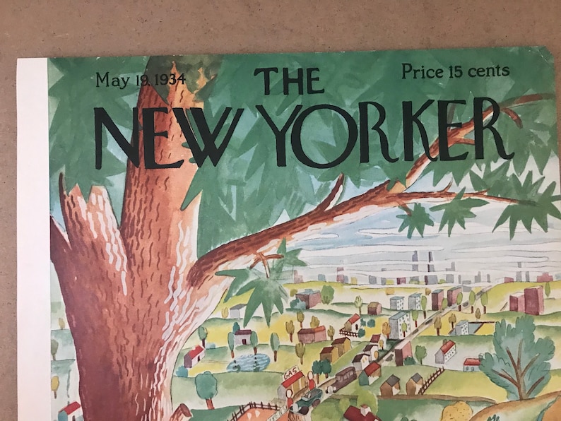 Rare - May 19, 1934 - the NEW YORKER Magazine Original Cover - Good ...