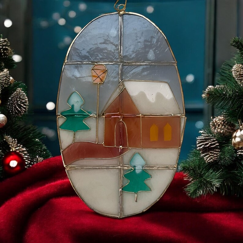 Capiz Shell and Brass Stunning Vintage Christmas Ornament - Charming ...