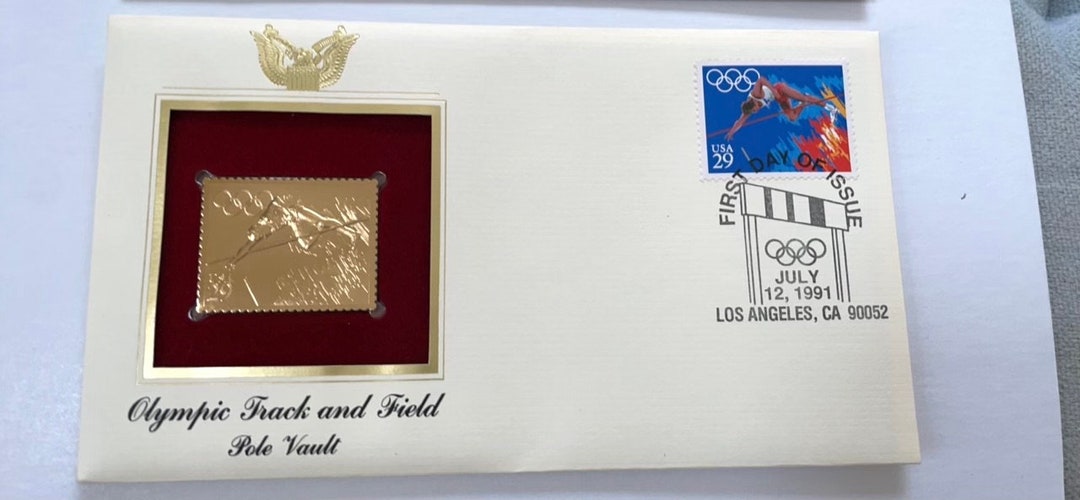 1991 Olympic Track and Field - Pole Vault 29-cent Stamp Mint Condition ...